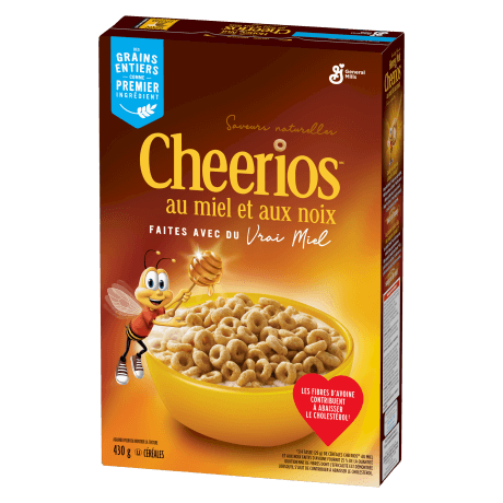 Au miel et aux Noix Cheerios | Céréales d'avoine | Cheerios Canada