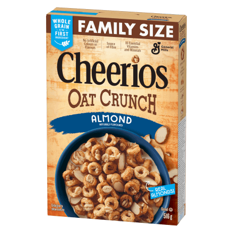 Almond Oat Crunch Cereal | Cheerios Canada
