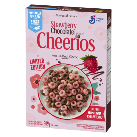Chocolate Stawberry Cheerios | Cocoa Cereal | Cheerios